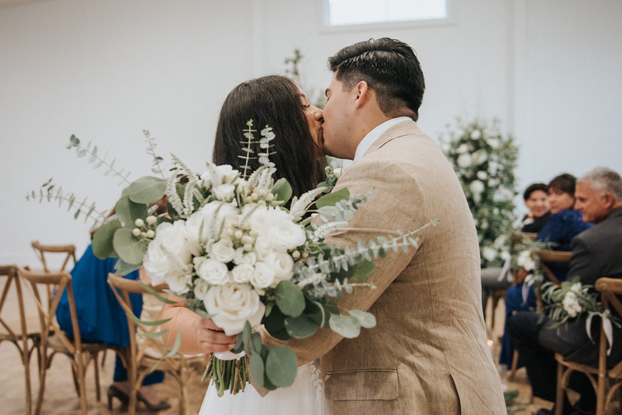 ADRIAN & DANIELLE'S SIMPLE & ORGANIC WEDDING AT STEM & LIGHT - Texas ...