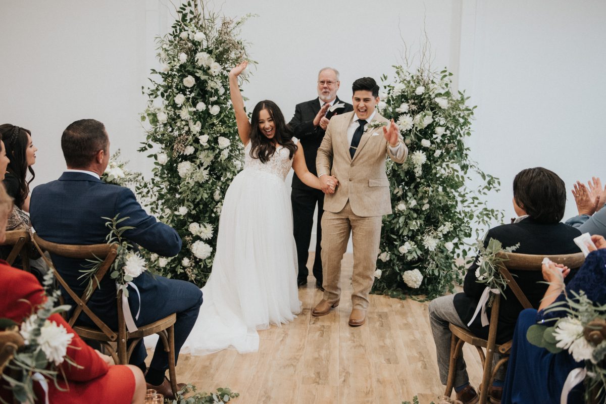 ADRIAN & DANIELLE'S SIMPLE & ORGANIC WEDDING AT STEM & LIGHT - Texas ...