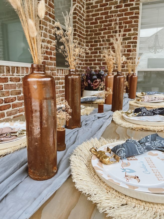 CADEN'S FIRST RODEO CUSTOM BIRTHDAY PARTY - Texas Event Furniture, Prop ...