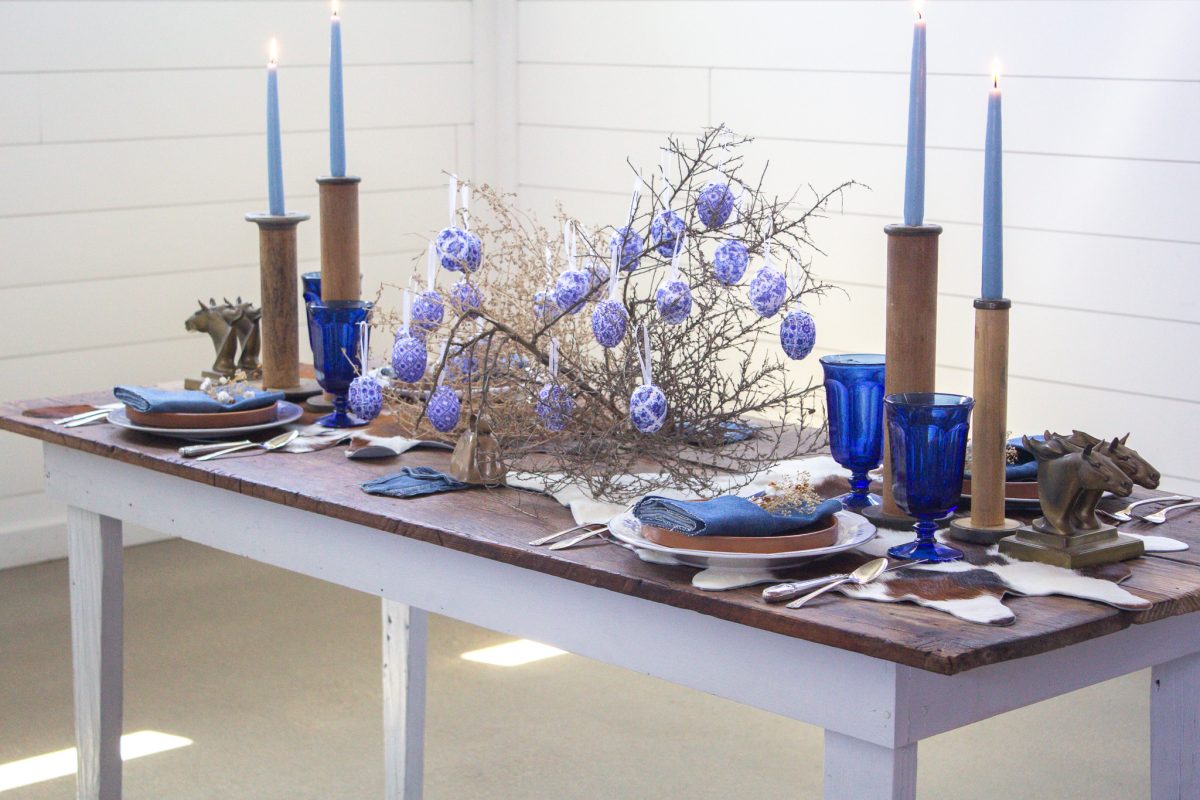 Western-Inspired Easter Tablescape - Texas Event Furniture, Prop and ...