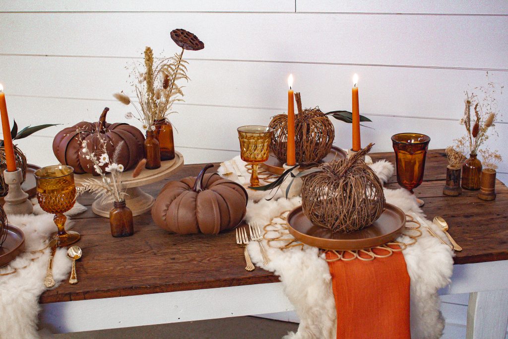 WESTERN INSPIRED THANKSGIVING TABLESCAPE - Texas Event Furniture, Prop ...