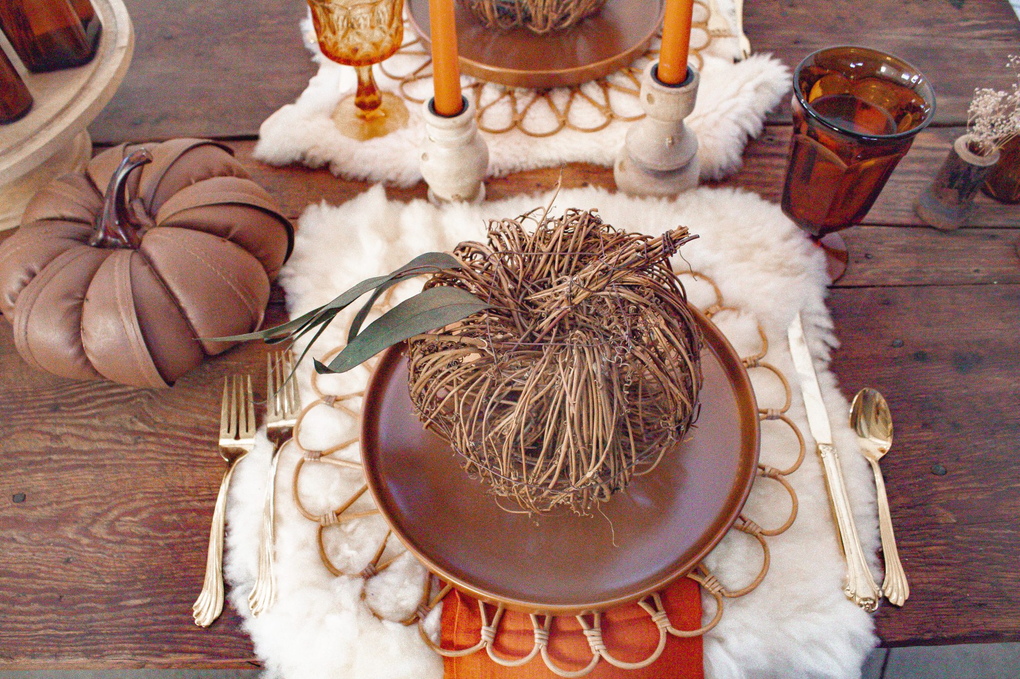 WESTERN INSPIRED THANKSGIVING TABLESCAPE - Texas Event Furniture, Prop ...